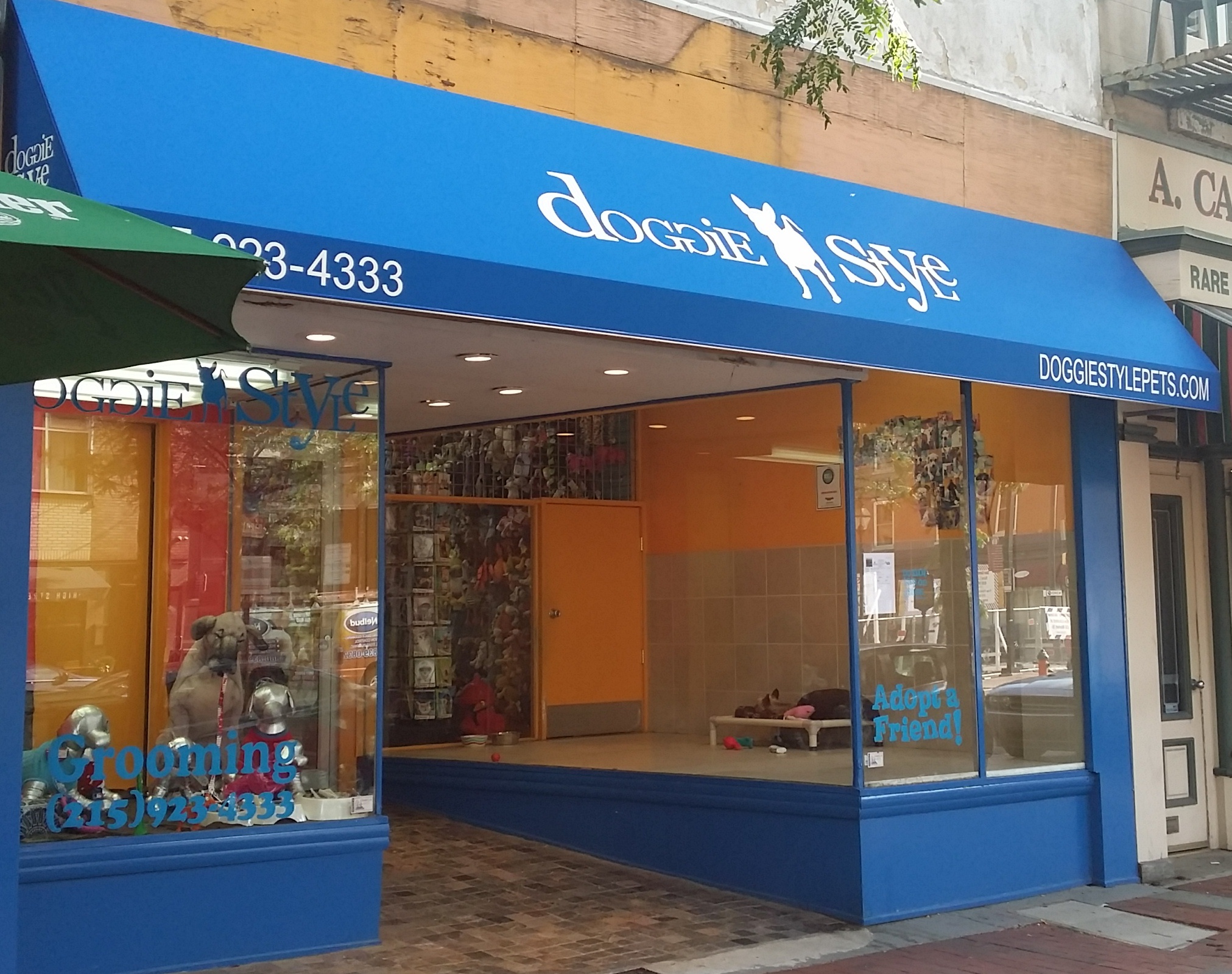 Custom Canvas Business Window Awnings | Forman Signs